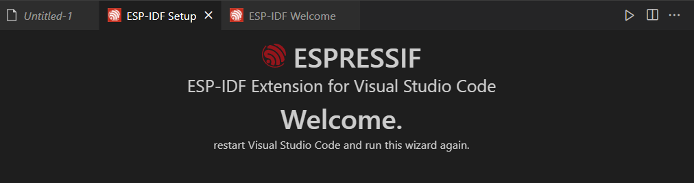 Vscode之esp Idf扩展esp Idf Setup环境配置界面错误esp Idfconfigure Esp Idf 