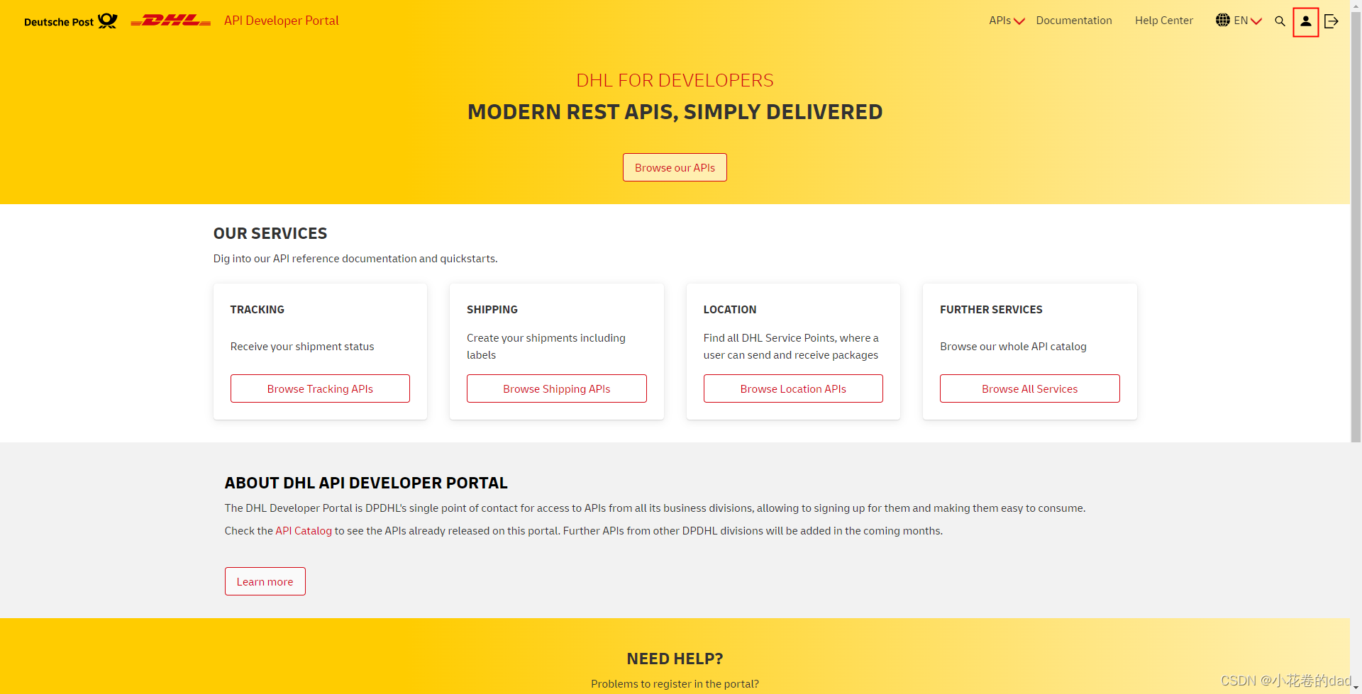 DHL 申请开发者账号_dhl api-CSDN博客
