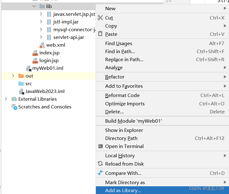 Java Web中servletjava Servlet放在什么文件夹下 Csdn博客