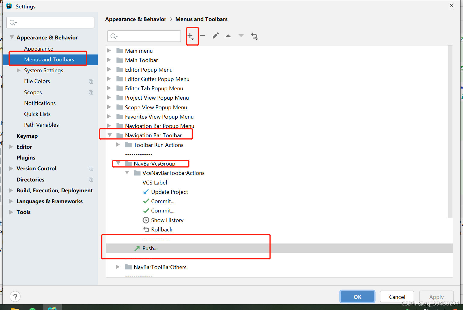 Webstorm使用git时没有提交(push)按钮时正确的添加方法 Webstorm 拉取git后没有提交下拉键 Csdn博客