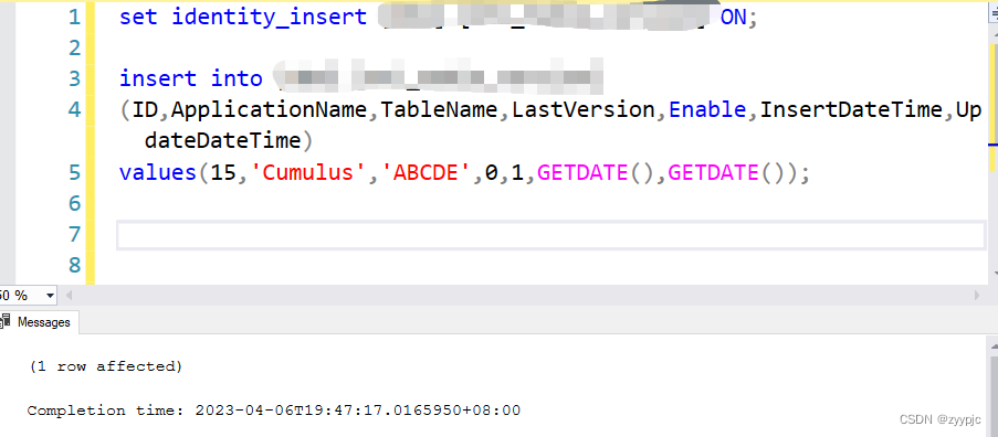 关于Azure SQL DB中插入数据遇到Msg 544:Cannot insert explicit value for identity column in table xxx问题_sql ...