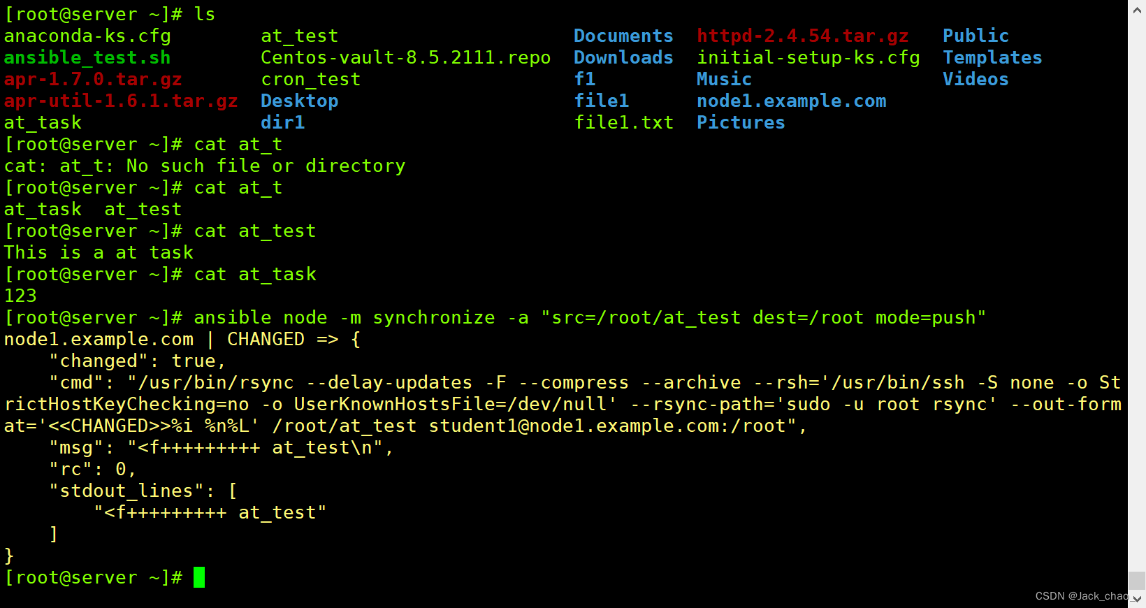 ansible模块使用_ansible中roles中的command模块怎么执行本地脚本-CSDN博客