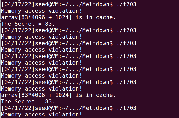 [SEEDLabs] Meltdown & Spectre Attack Labs_spectre实验_梅染的博客-CSDN博客