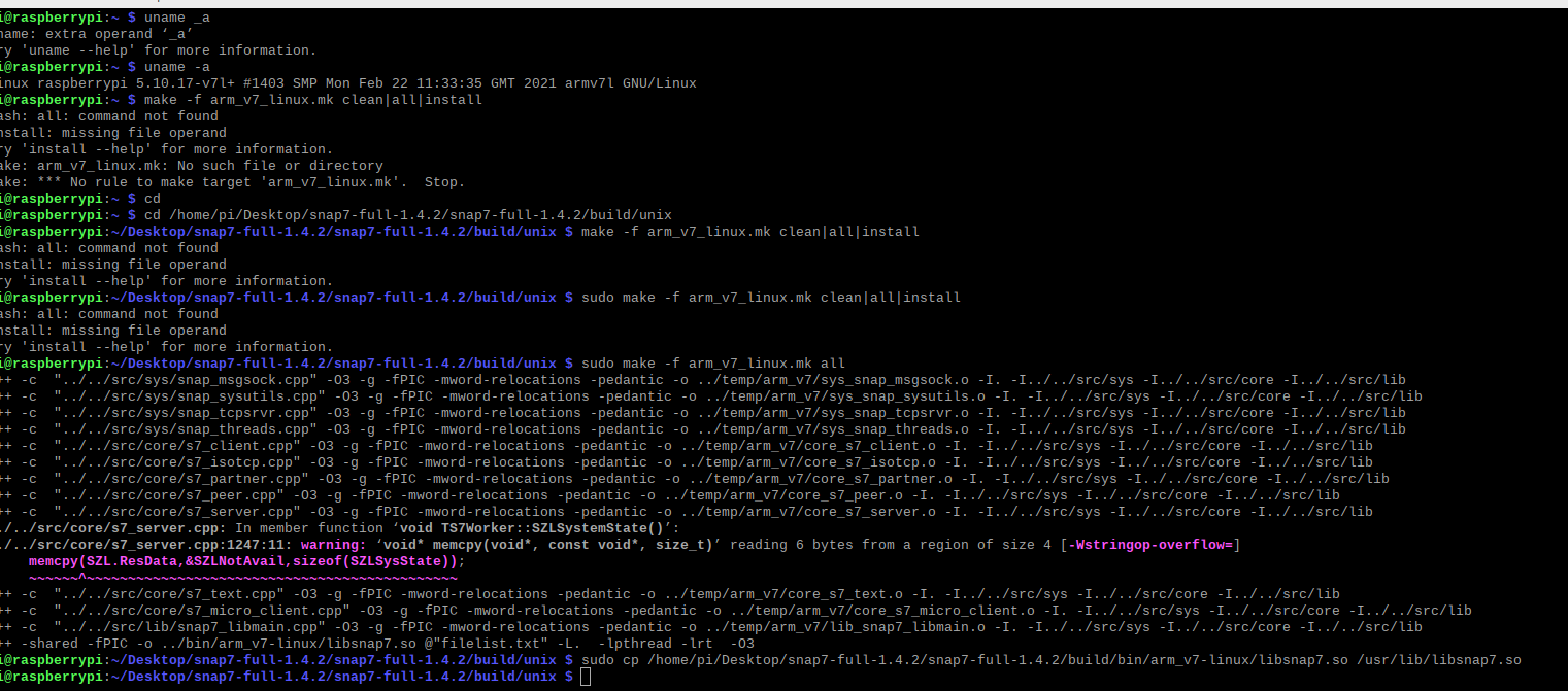 树莓派（google voice kit的系统）和PLC S700-SMART通信_树莓派snap7_tsingxia的博客-CSDN博客