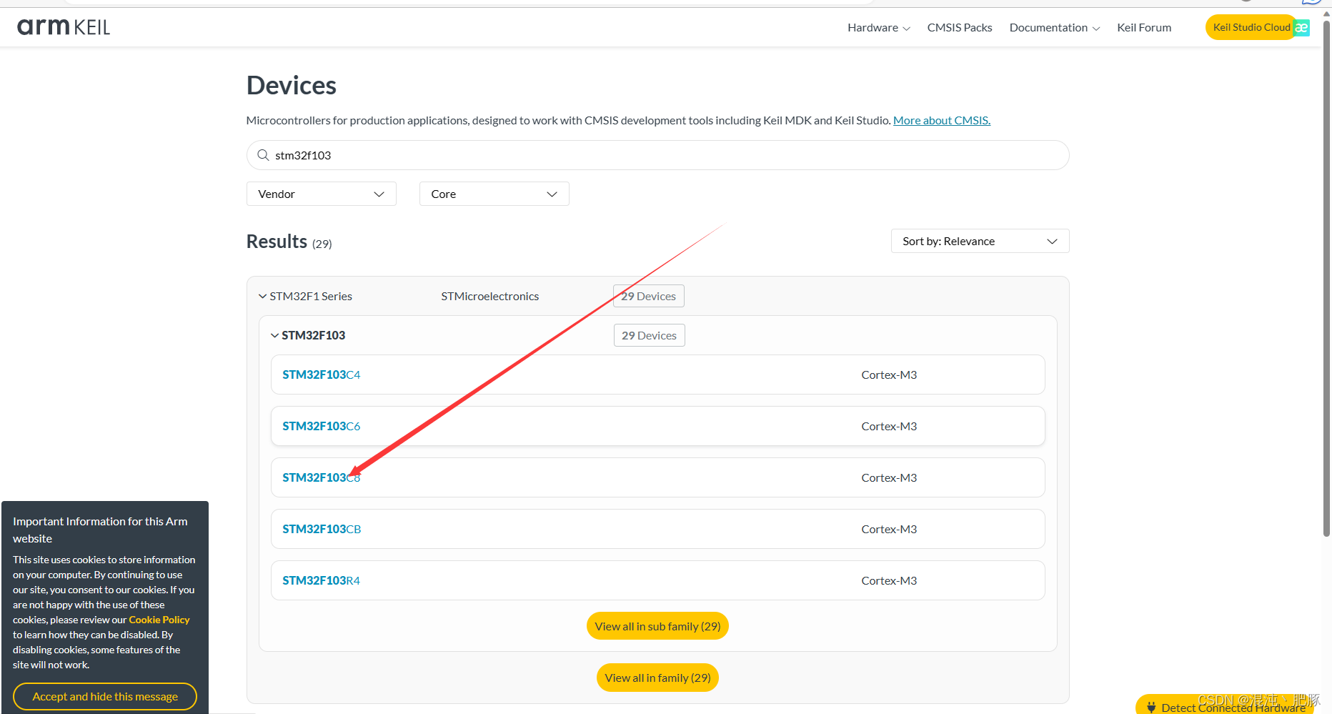 keil的stm32pack下载_stm32f103pack包-CSDN博客