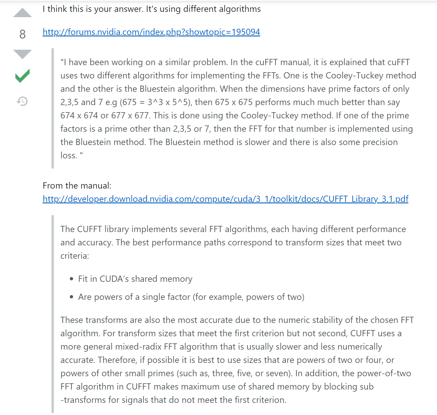 使用cuFFT求解傅里叶变换时的最优尺寸选择-CSDN博客