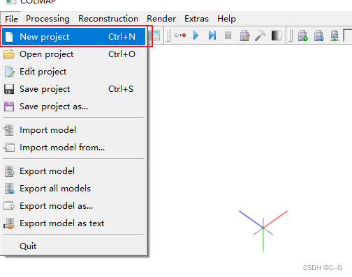nerf数据准备 colmap（windows，ubuntu）_ubuntu 制作nerf数据集-CSDN博客
