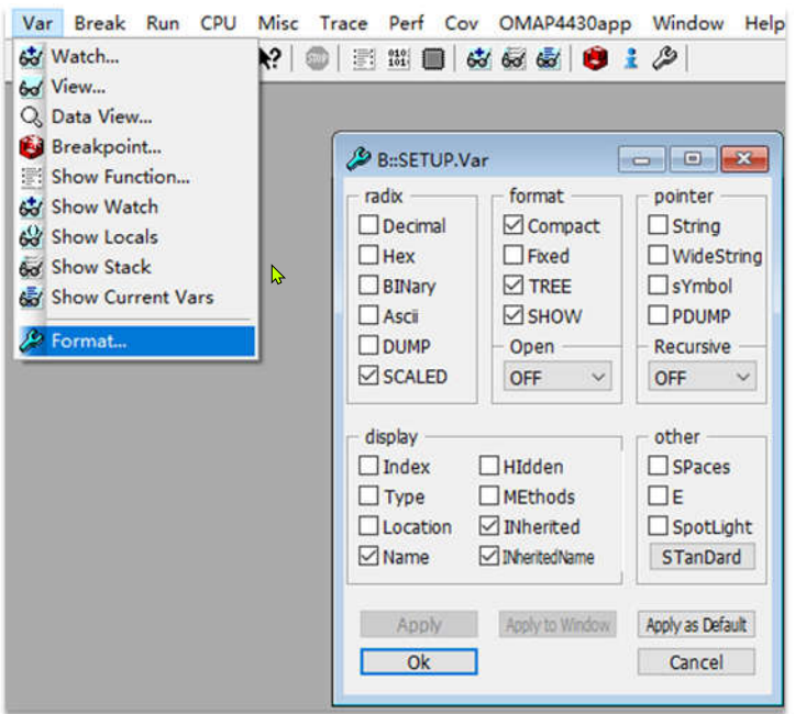 【Tools】Lauterbach Trace32中变量显示方式_lauterbach怎么设置变量的显示更新周期-CSDN博客