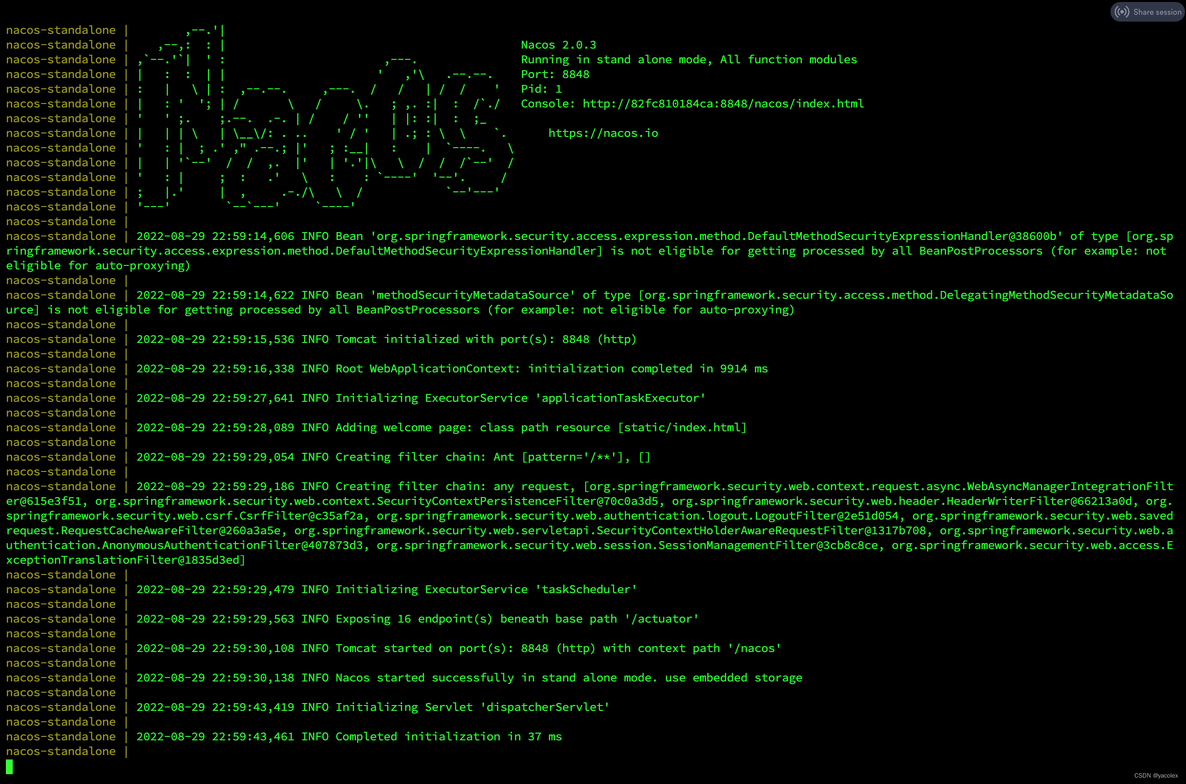 08-Docker安装Nacos（Mac）