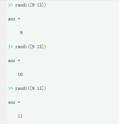 Matlab 如何生成一个[a B]范围内随机整数的2种方法【已经解决】 Matlab随机生成一个范围内的整数 Csdn博客