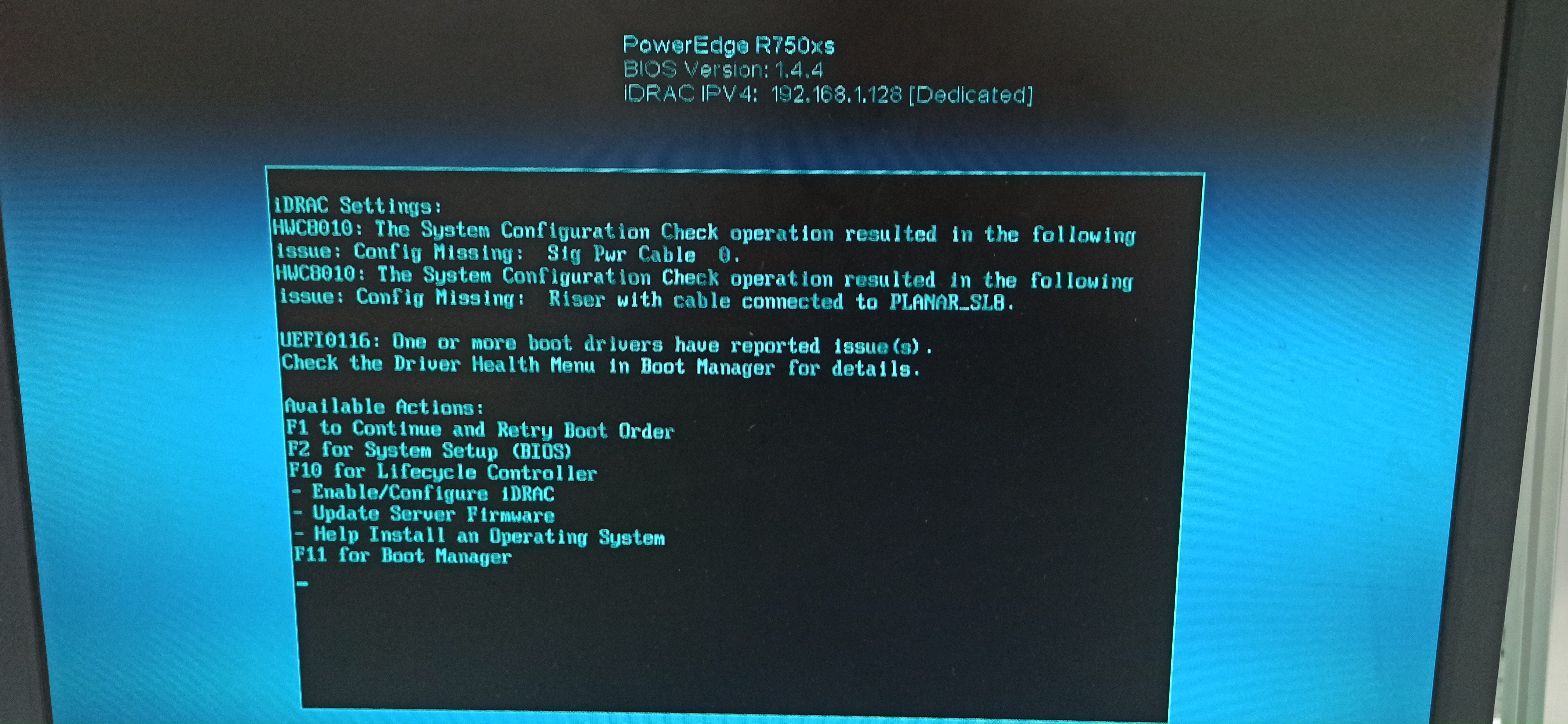 DELL R750XS服务器装双C报错_hwc8010-CSDN博客