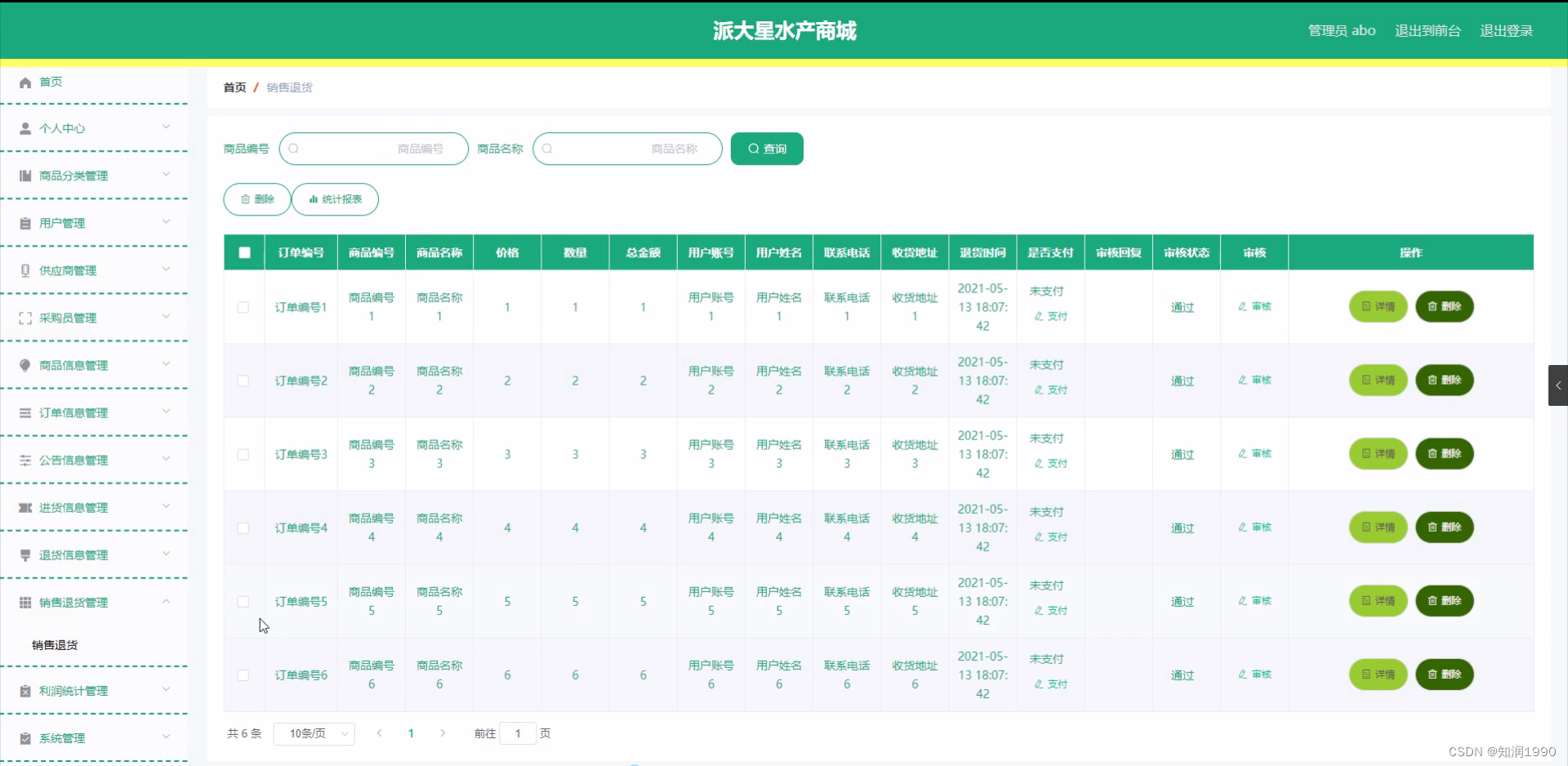 Java毕设项目派大星水产商城mp4（java+VUE+Mybatis+Maven+Mysql）_水产javaweb项目-CSDN博客