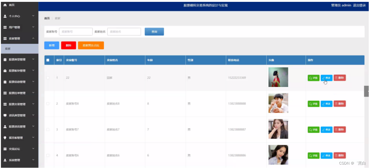 计算机毕业设计springboot股票模拟交易系统的设计与实现u6m959【附源码 数据库 部署 Lw】 模拟股票 源码 Csdn博客