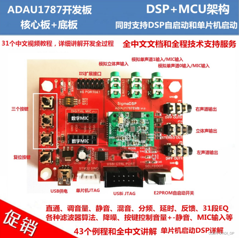 PDM麦克风在ADAU1787上的应用详解（实现逻辑、硬件设计原理图和软件配置详解）_pdm mic-CSDN博客