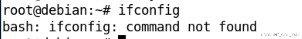 Linux (Debian 11) ifconfig命令不能用怎么办_debian ifconfig命令找不到-CSDN博客