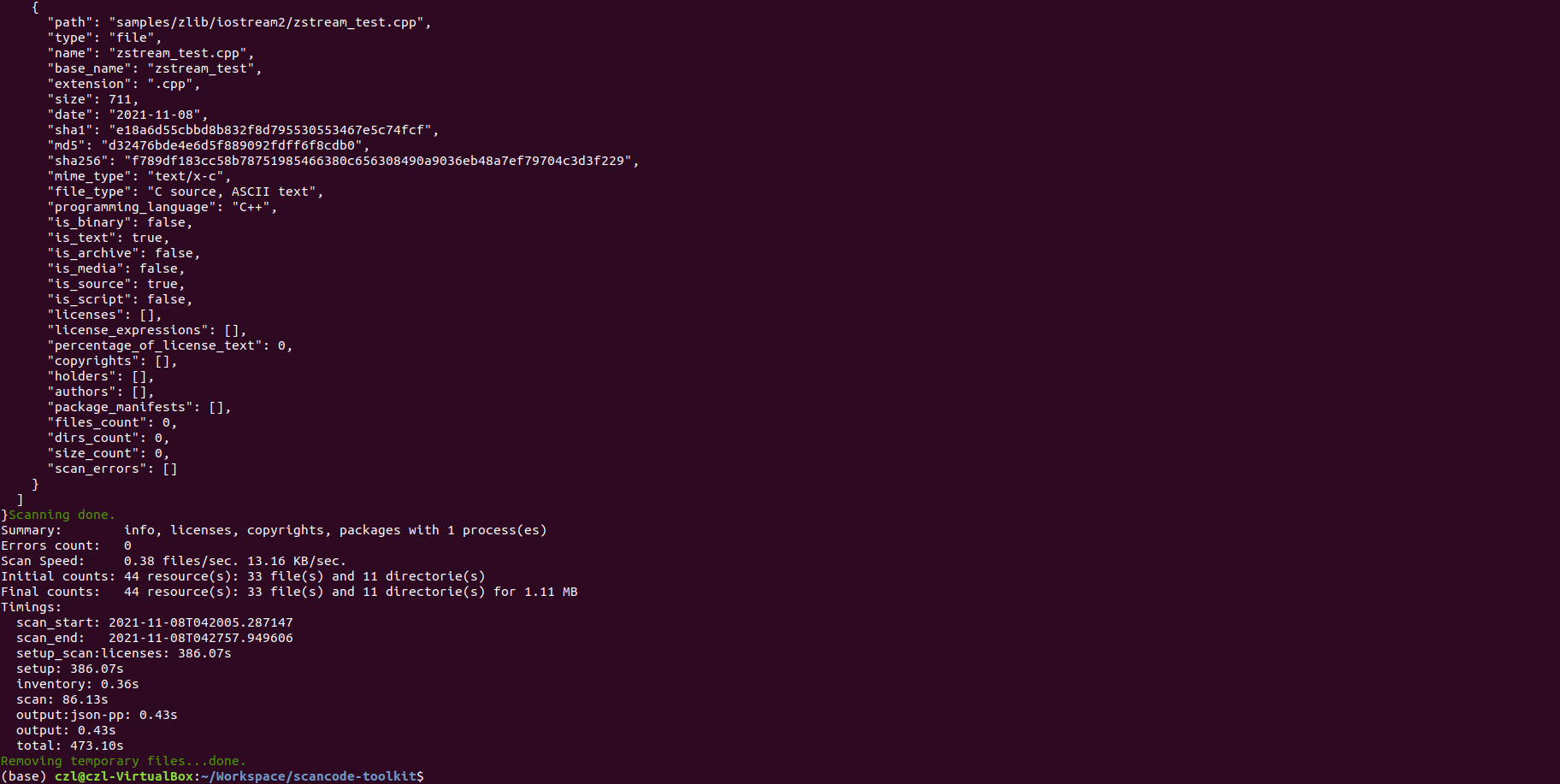 使用开源工具scancode-toolkit扫描代码license_papaofdoudou的博客-CSDN博客