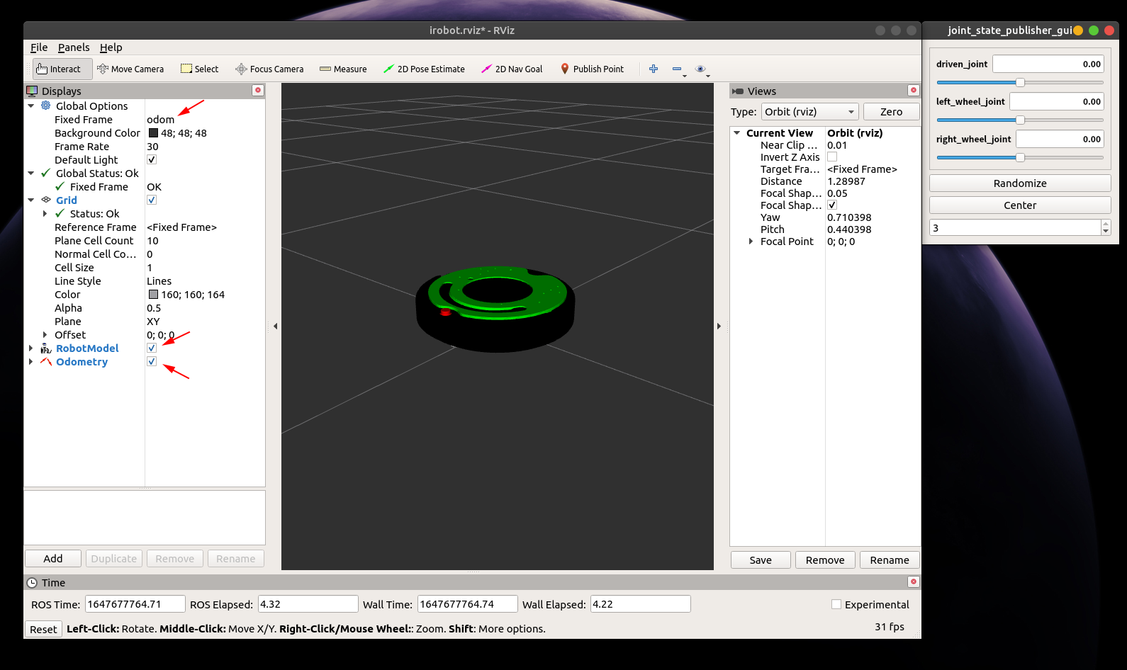 ROS入门教程（七）—— Gazebo与RViz联合仿真_gazebo和rviz联合仿真-CSDN博客