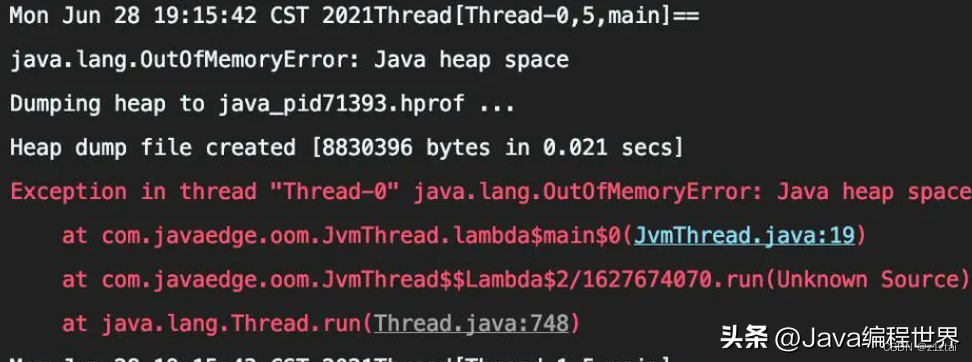 面试官：JVM中一个线程OOM后，其他线程还能运行吗？_多线程其中一个线程异常会不会影响其他线程-CSDN博客