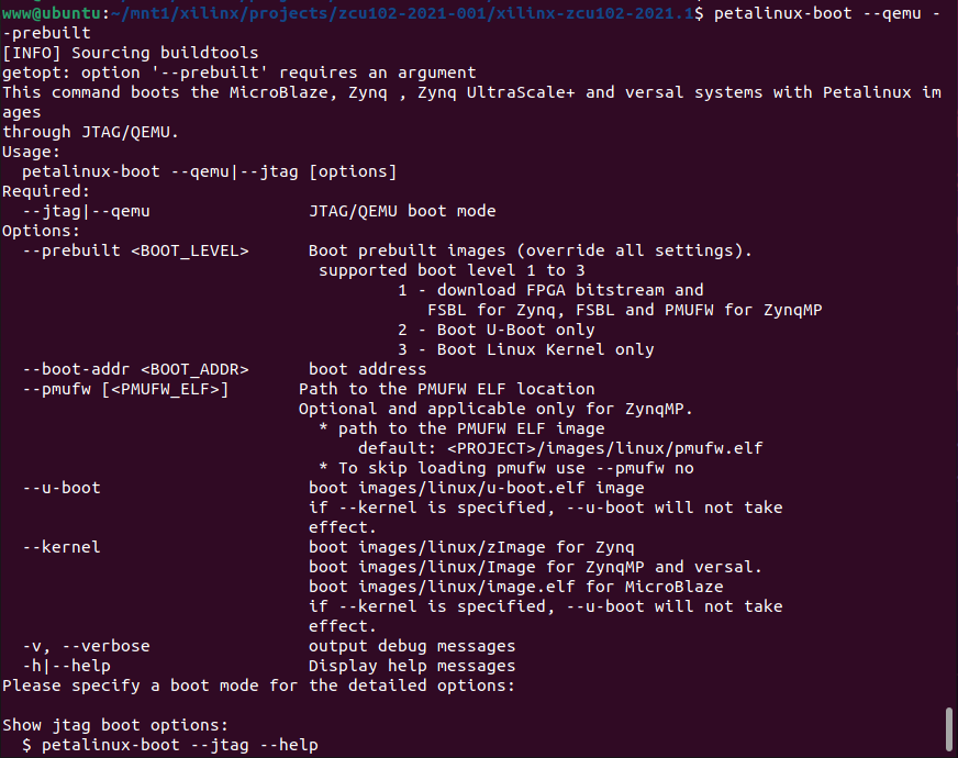 petalinux2021.1安装-zcu102-2021编译-qemu启动及简单使用_petalinux qemu-CSDN博客