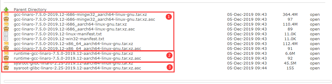 Download and install binary files from linaro to install cross ...