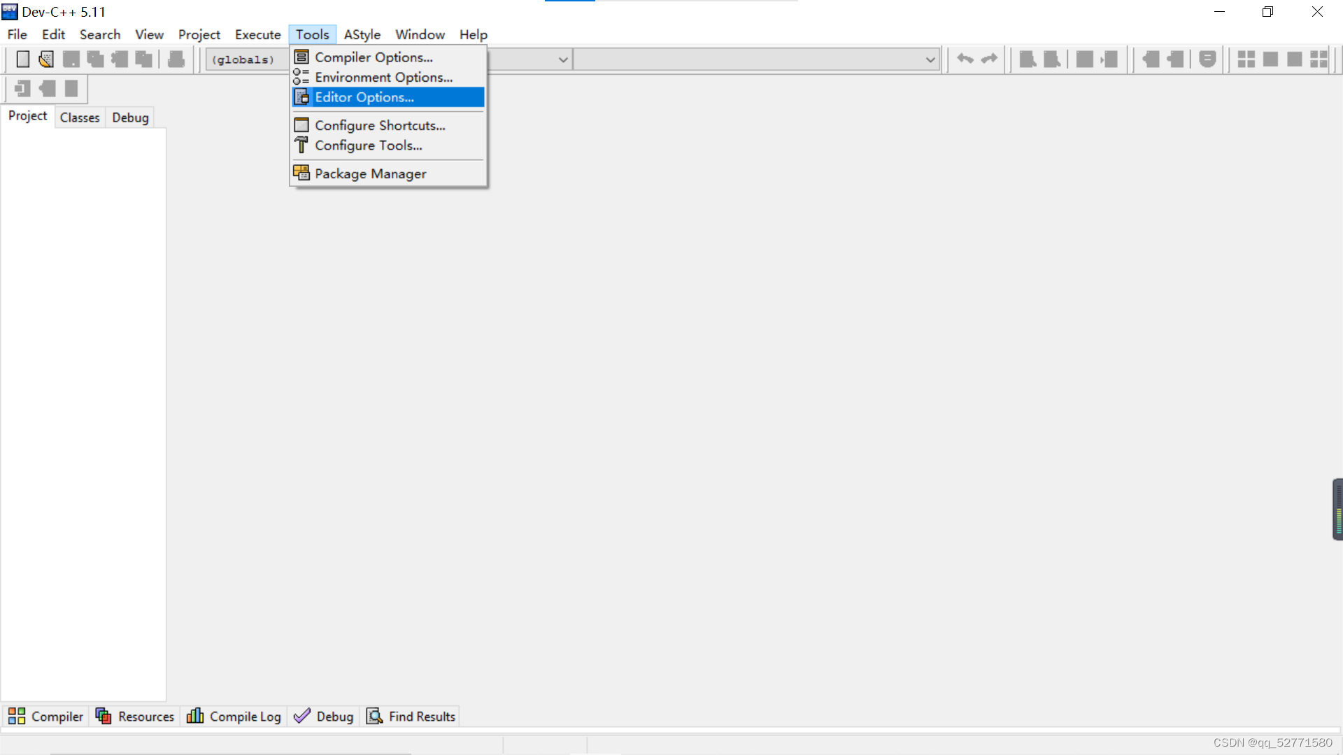 dev-C++如何调整字体大小_怎么让devc++字体变大-CSDN博客