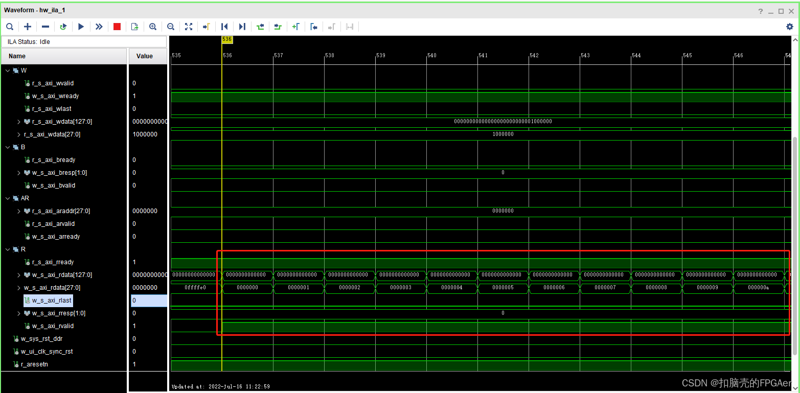 DDR3 AXI4接口读写回环测试_axi4接口之ddr读写_扣脑壳的FPGAer的博客-CSDN博客