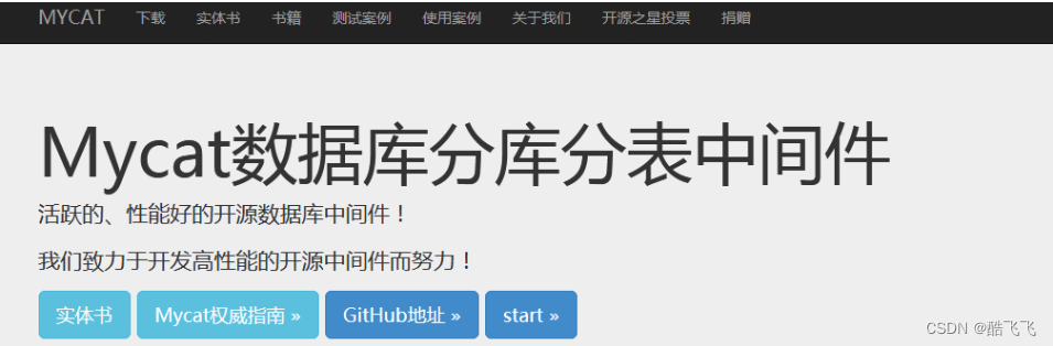 Mycat环境搭建_mycat搭建-CSDN博客
