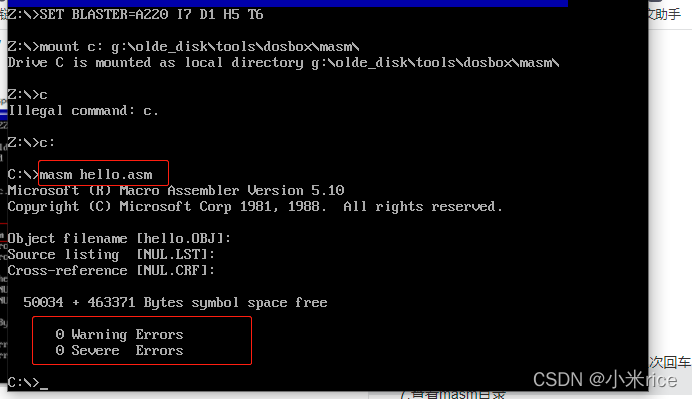 DOSBox安装及使用详解_dosbbox怎么改c盘-CSDN博客