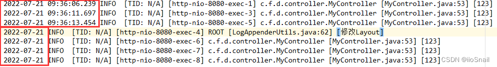动态新增、修改Logback的Appender（可实现动态调整日志级别，Appender参数）_does not contain a valid datetoken-CSDN博客