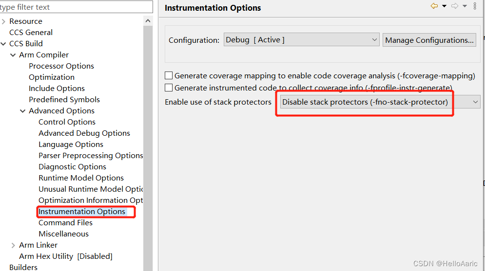 CCS11中使用tiarmclang编译器_ti的功能安全性编译器-CSDN博客