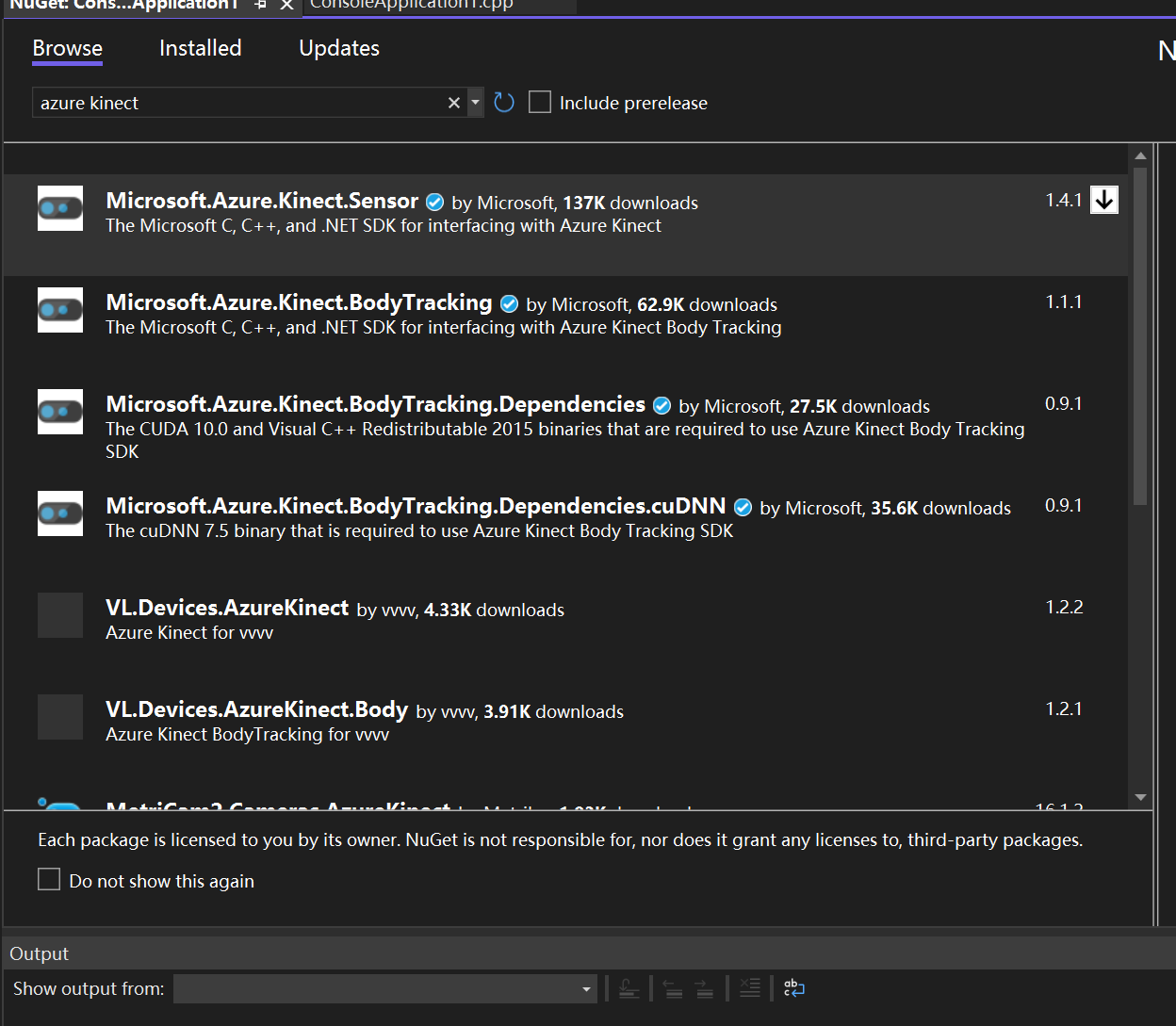 【Azure kinect】VS 2022下的环境初始配置（c++）_vs 新建项目 默认-CSDN博客