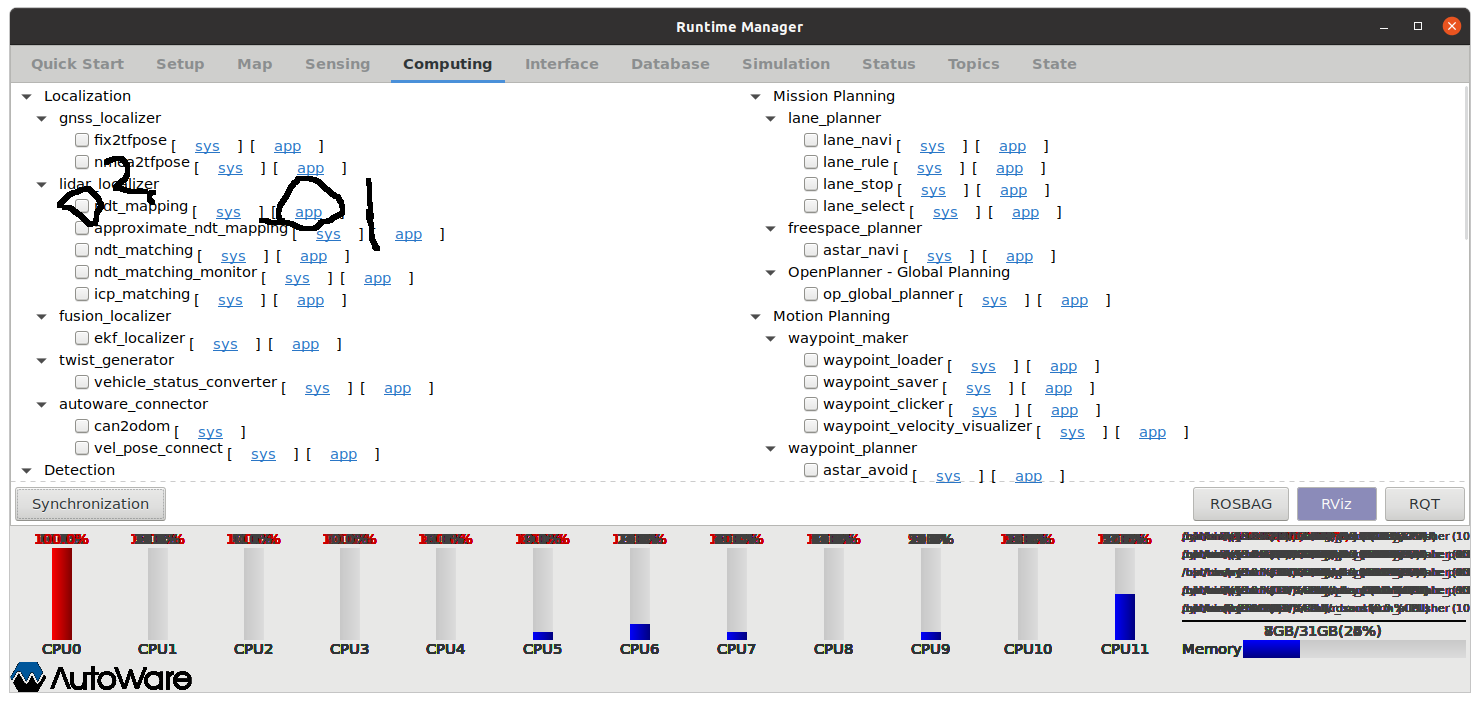 ubuntu20 autoware+carla联合仿真（一）通过激光雷达制作点云地图_carla autoware-CSDN博客