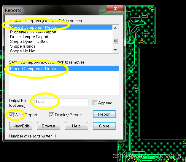 allegro导出CSV格式的坐标文件 适用16.6_allegro可以生成csv格式网表吗?-CSDN博客