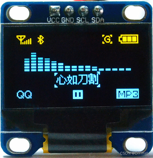 【0.96INCH_OLED_IIC_SSD1306】在Arduino UNO开发板上的运用_uno oled 1306-CSDN博客