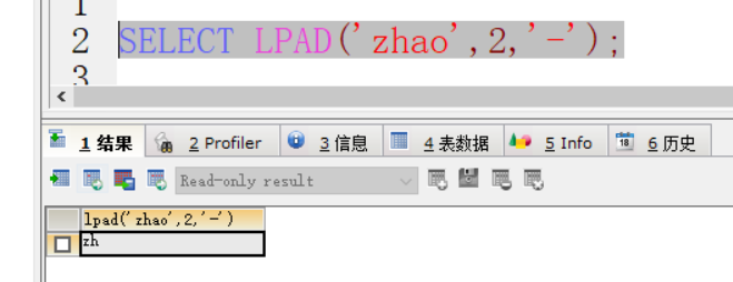sql函数--03---mysql--LPAD()函数、RPAD()函数----trim()函数_mysql lpad-CSDN博客