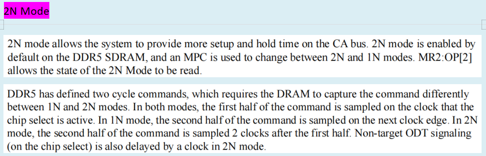 【JESD79-5之】4 DDR5 SDRAM命令描述和操作-33(2N mode)_ddr 2n mode-CSDN博客