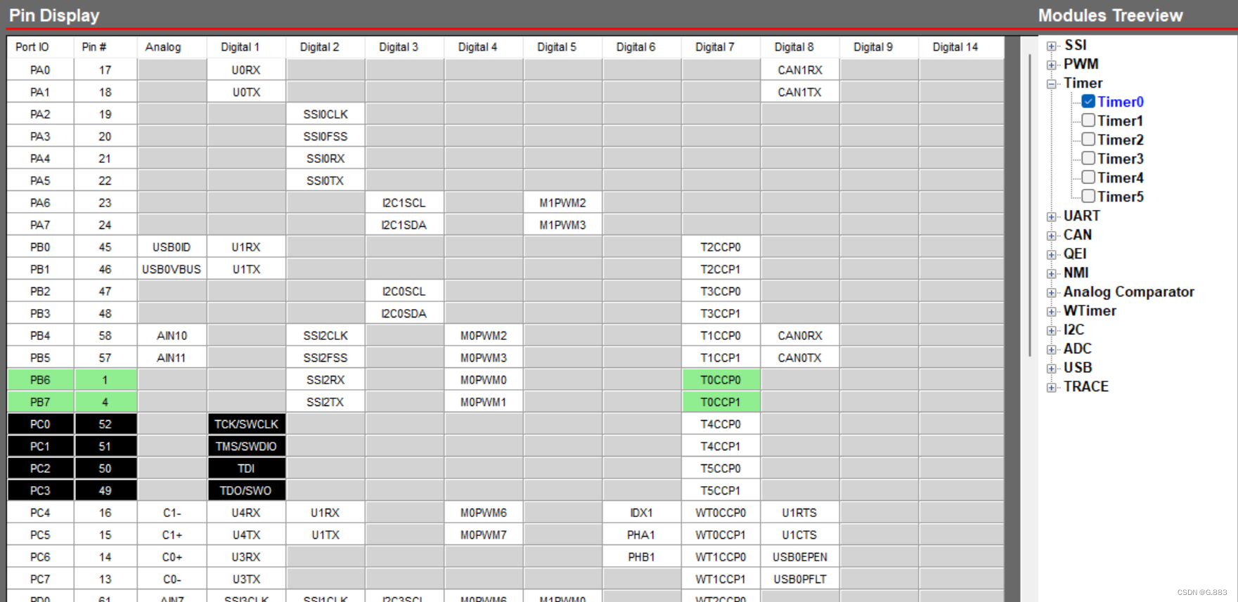 TM4C123系列（五）————timer定时器（timer模式）_tm4c123g定时器-CSDN博客