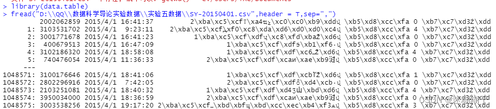 R语言读取csv文件时出现中文乱码的情况_r语言读取csv文件中文乱码-CSDN博客