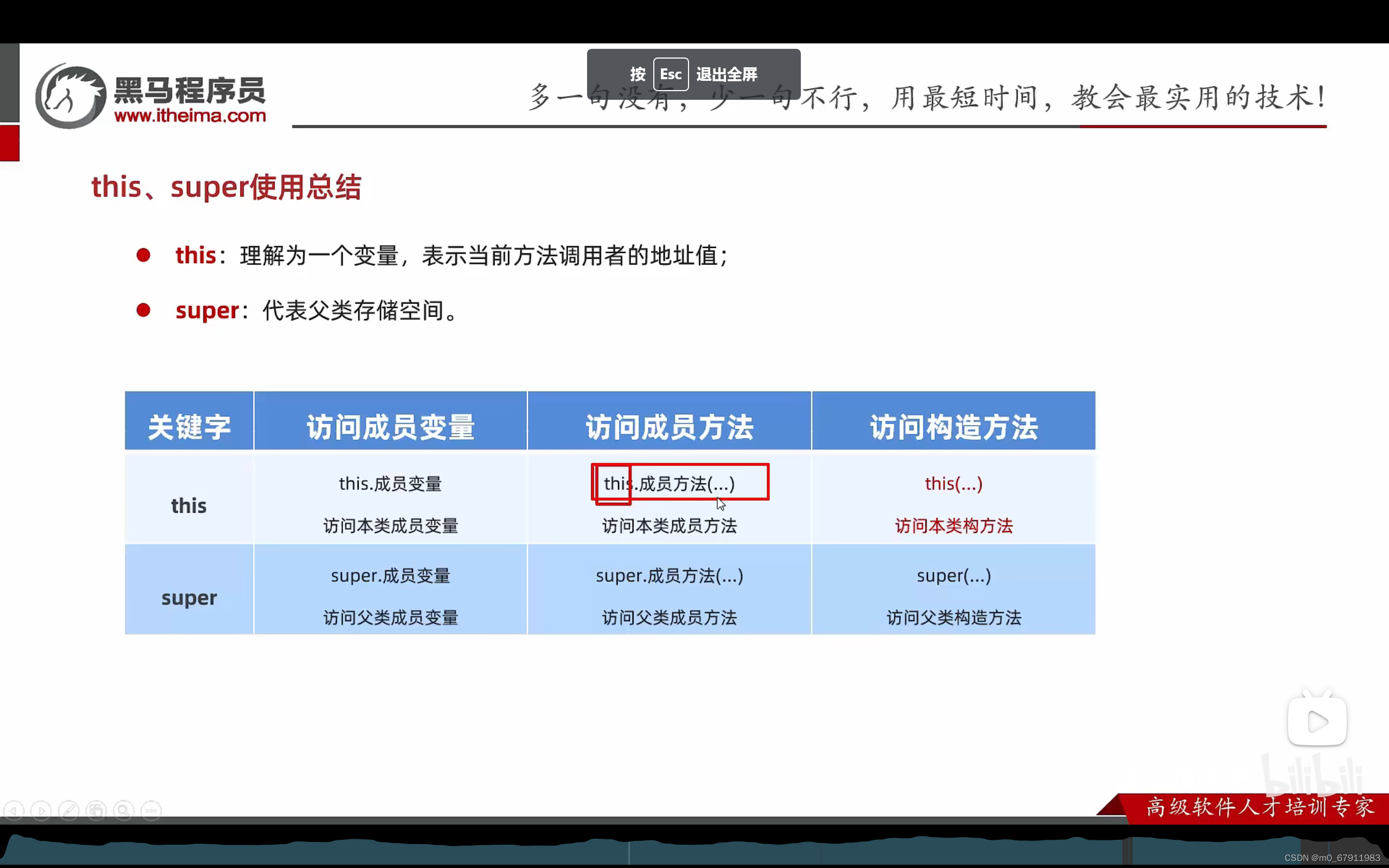 1继承中构造方法 2super与this 3（练习）带有继承结构的javabean Csdn博客