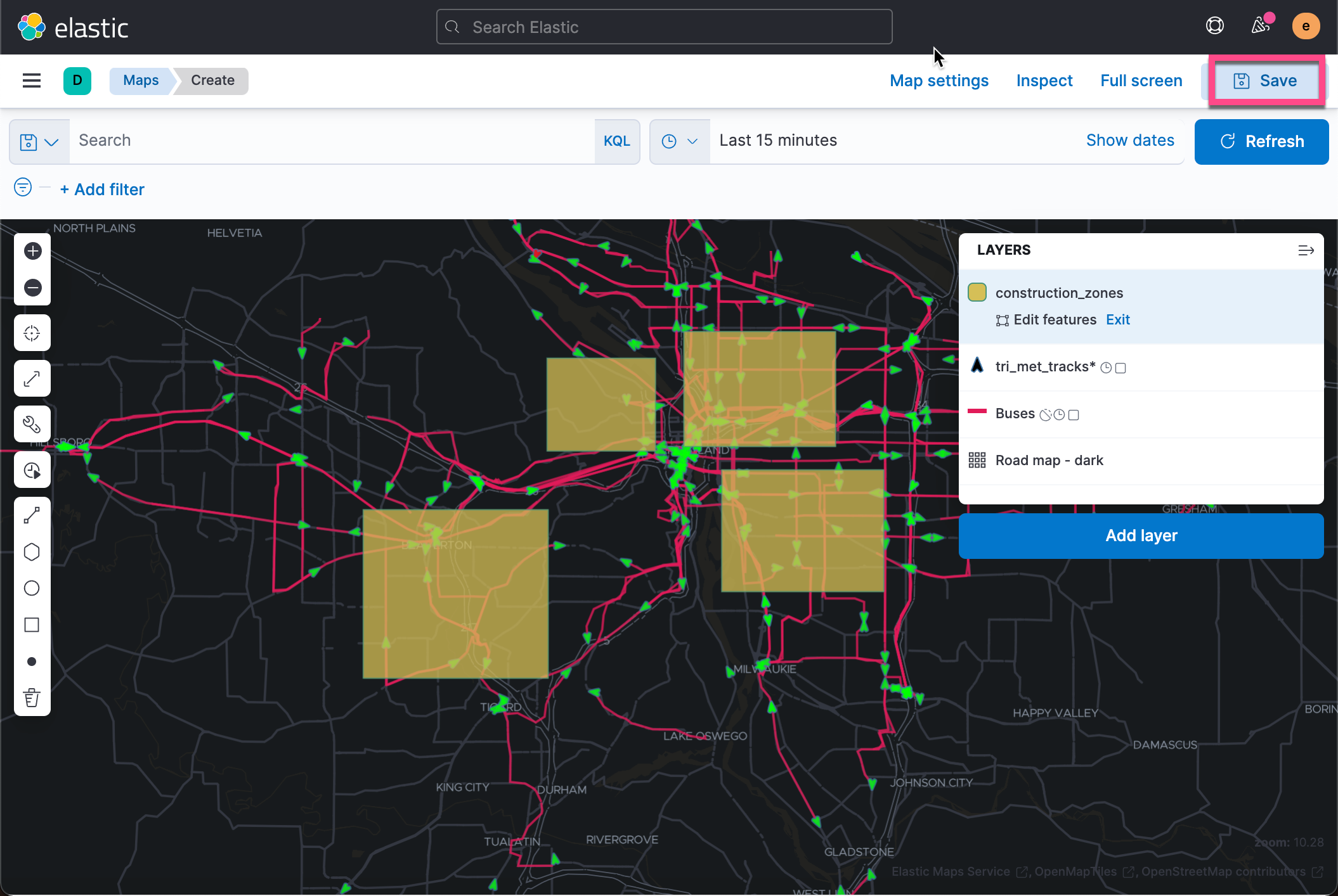 Elastic：运用 Elastic Maps 实时跟踪，可视化资产分布及地理围栏告警（二）-CSDN博客