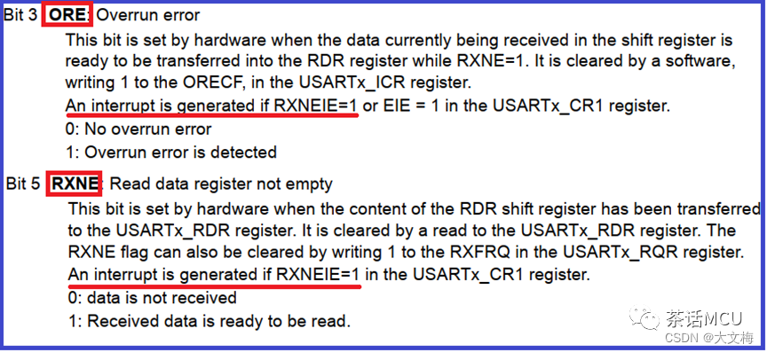 Stm32flash编程偶发性失败以及uart出现ore进入rxneie中断stm32 Uart的 Ore Csdn博客