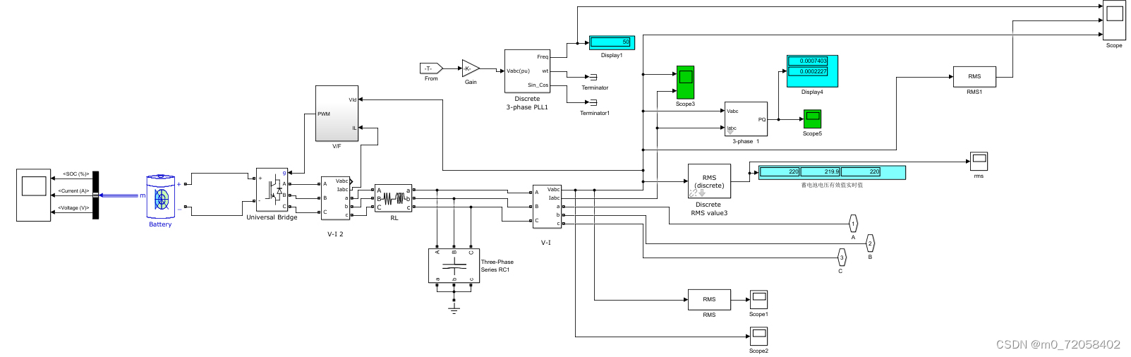 微电网孤岛/并网控制策略Simulink，燃气轮机主从控制、DFIG最大功率追踪_simulink 燃气轮机-CSDN博客