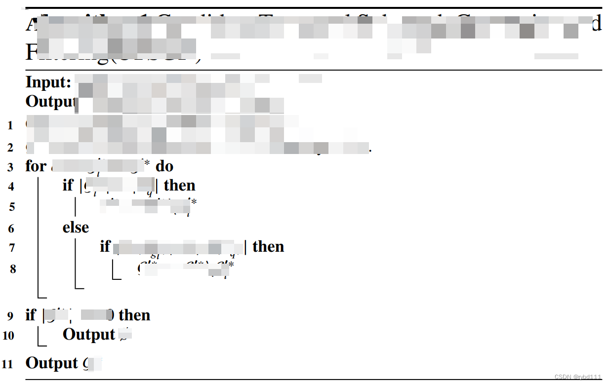 记录一下latex Elsevier模板和其他模板算法包出现的问题 Elsevier的latex伪代码 Csdn博客