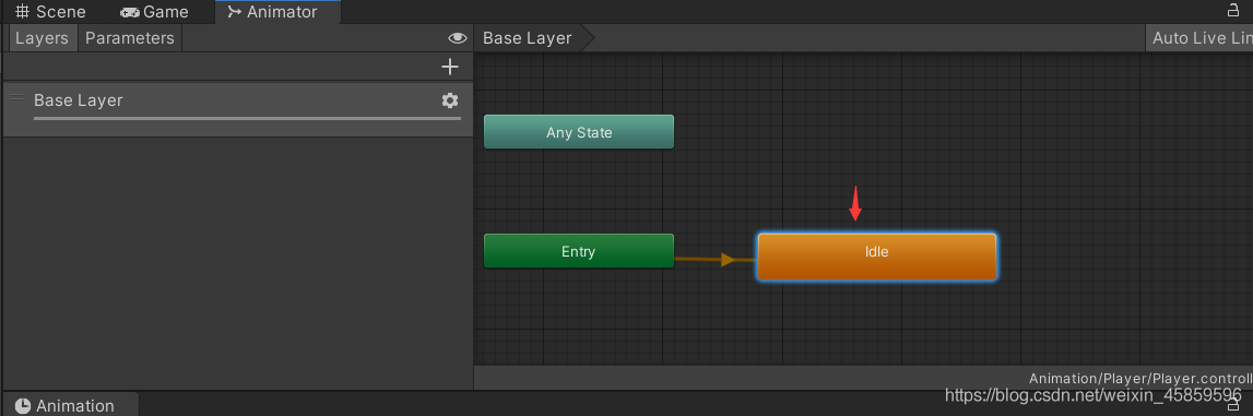 Unity2D学习笔记Day3：Animator控制角色动画_anim.setbool("isdash", playercontroller.isdash);-CSDN博客