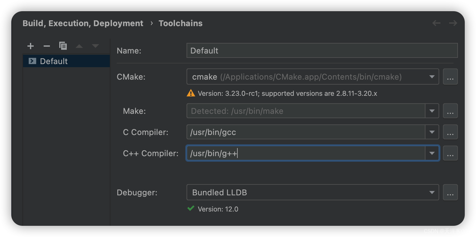 Mac环境下配置Clion_mac clion配置-CSDN博客