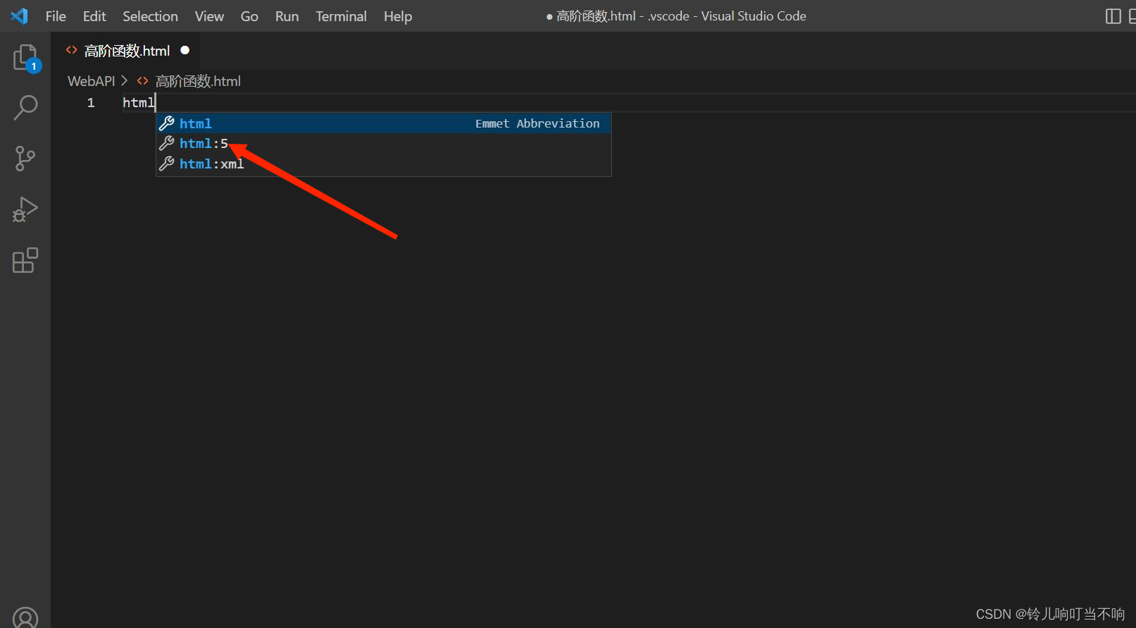 VSCode快捷编辑html的方法_vscode怎么一键给html规范-CSDN博客