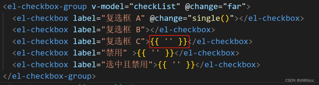 Element-ui 的el-checkbox，绑定label但不显示内容_el-checkbox不显示-CSDN博客