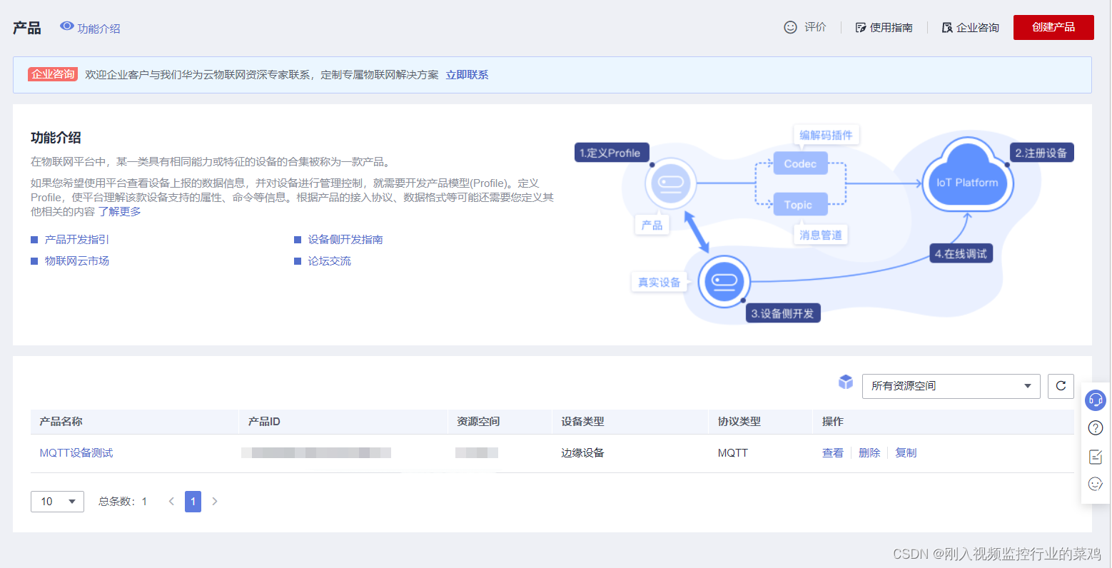 华为云物联网平台对接之mqtt设备接入 Mqtt设备接入华为云 Csdn博客