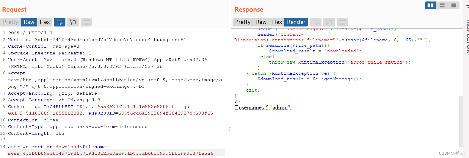 [HFCTF2020]BabyUpload session解析引擎-CSDN博客