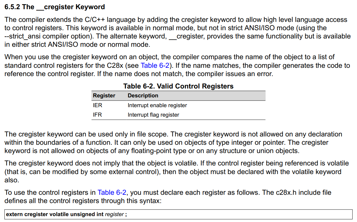 CCS中的IER和IFR寄存器：Symbol ‘IER‘ could not be resolved_symbol 'ier' could not be resolved-CSDN博客